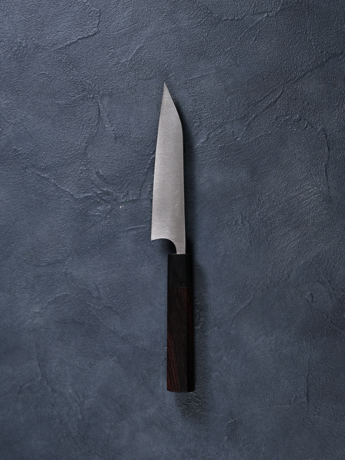 Koutetsu Petty Knife, 135mm, Chromax Steel, Rosewood Octagonal Handle ...