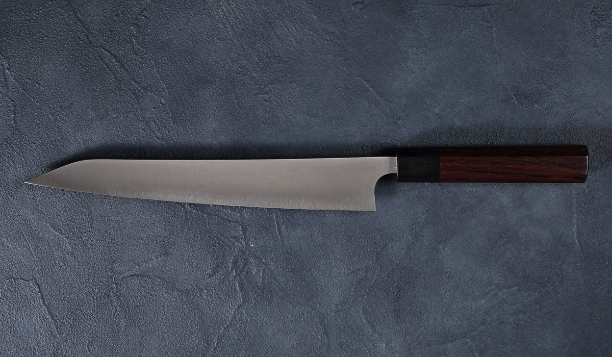 Koutetsu Sujihiki Knife, 240mm, Chromax, Rosewood, Octagonal Handle ...