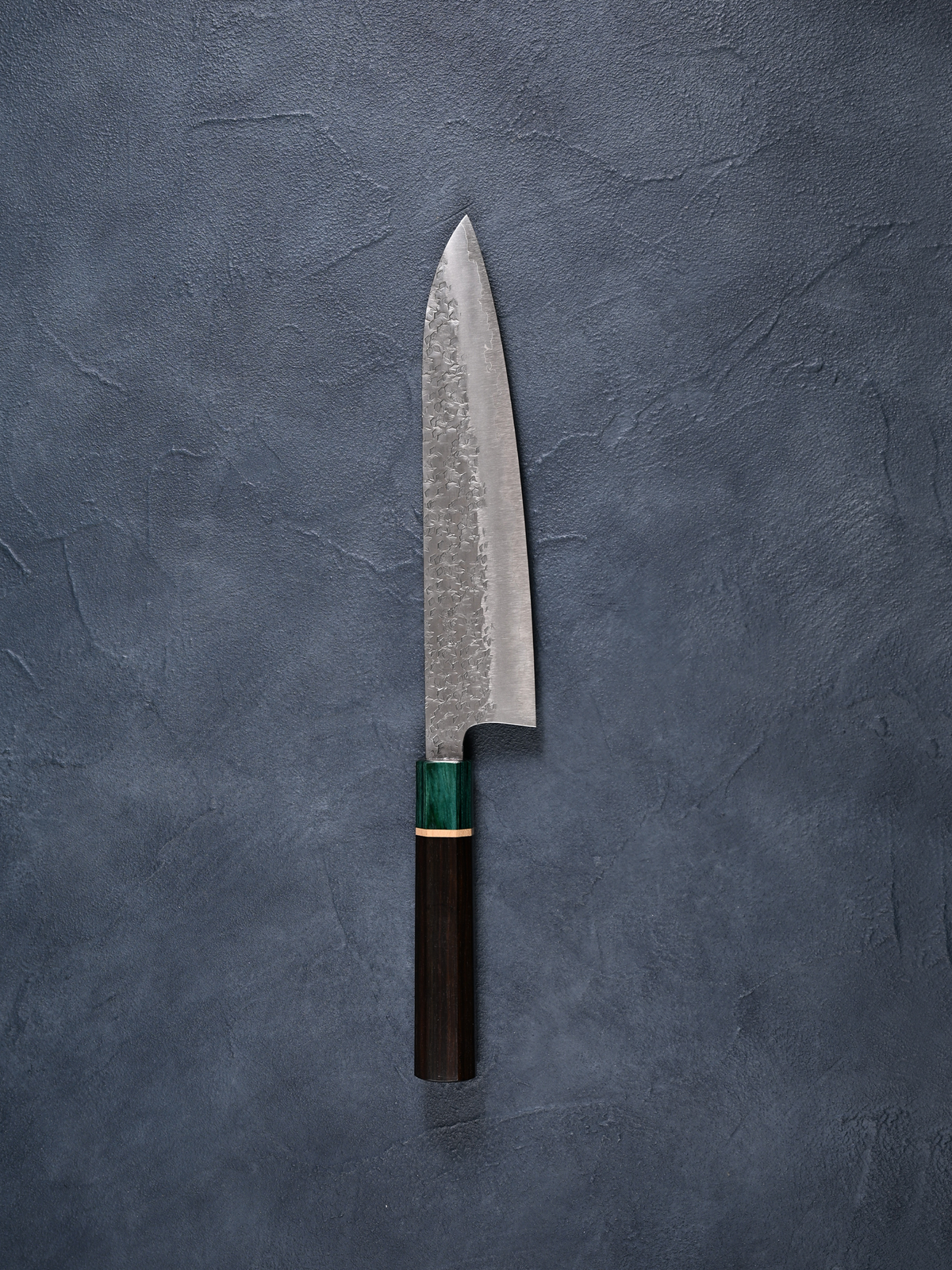 Makoto Kurosaki Samidorizuki Gyuto Knife, 210mm, SGSTRIX Ebony Octagon ...